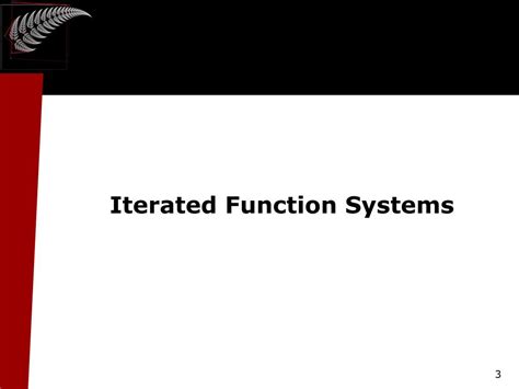 Ppt Bounding Iterated Function Systems Powerpoint Presentation Free Download Id4780882