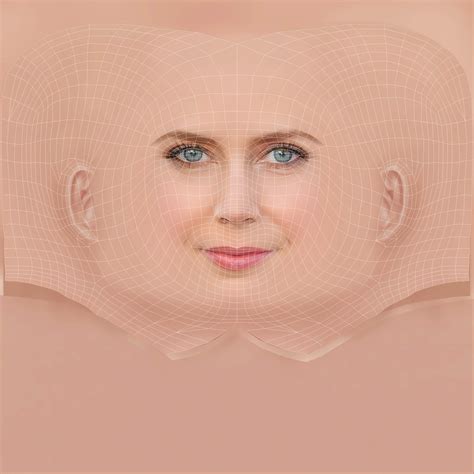 Amy Adams Head No Hair Low Poly Head For Game 3d Model By Nammichael