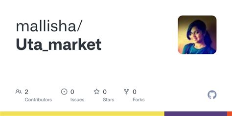 GitHub Mallisha Uta Market