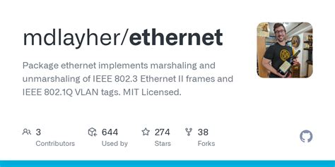 Github Mdlayherethernet Package Ethernet Implements Marshaling And