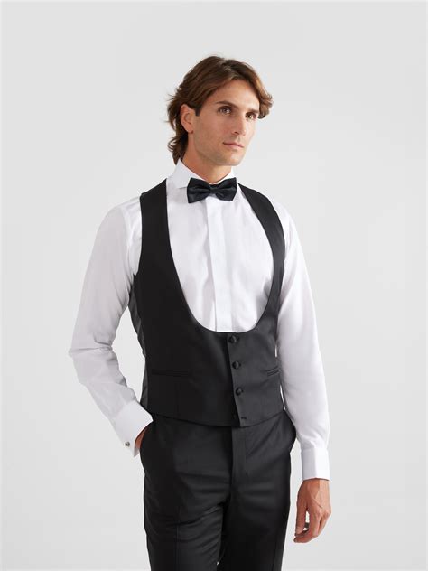 Chaleco Esmoquin Classic Negro Silbon