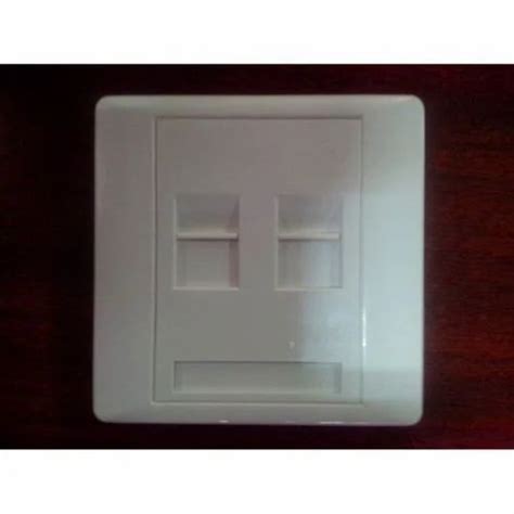 2 Frame Shuttered Faceplate At ₹ 45 Piece In Bengaluru Id 21031910130