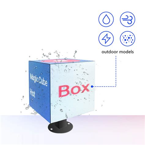LED CUBIC SCREEN LED CUBE DISPLAY