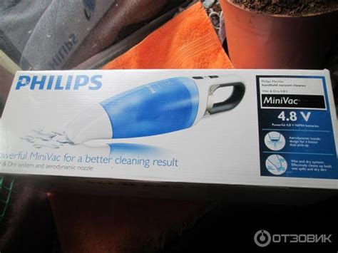 Отзыв о Ручной пылесос Philips MiniVac FC6142 | Красивый пылесос; по ...