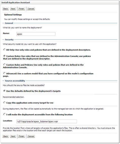 Installing And Configuring The Apex Listener 201 On Weblogic 12c Snapdba