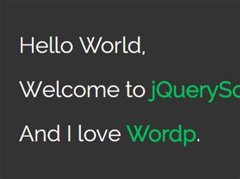 Jquery Plugin For Simple Text Typing Deleting Animations Ghost Typer Js Free Jquery Plugins
