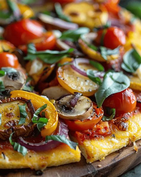 Vegan Polenta Pizza
