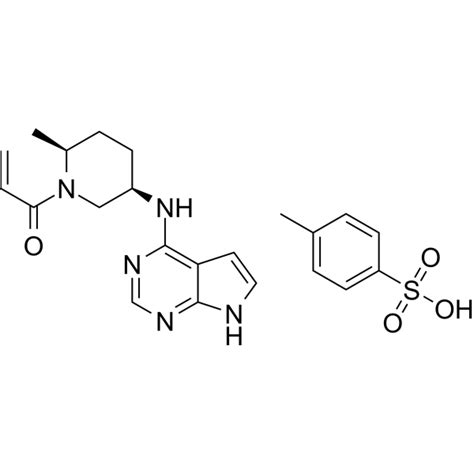 Ritlecitinib Tosylate Pf 06651600 Tosylate Jak3 Inhibitor