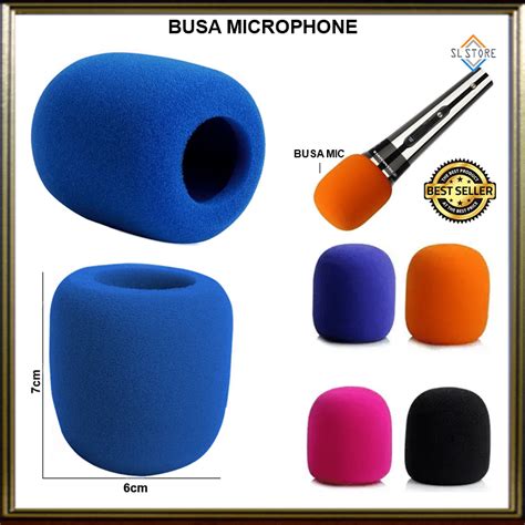 Sl Busa Microphone Busa Mic Kepala Mikrofon Sarung Kepala