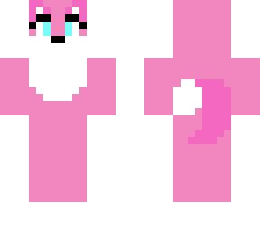 Pink Fox Minecraft Skins