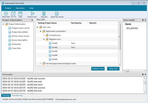Iec61850 Conformance Testing System Software Split Core Current