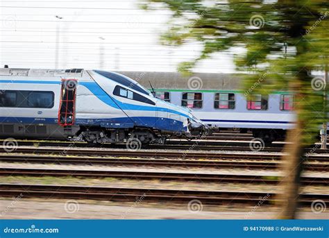 Pendolino Train Set Editorial Photo 108341743