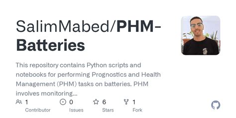 Github Salimmabedphm Batteries This Repository Contains Python
