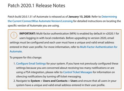Bypass Default Multi Factor Authentication For Connectwise Automate