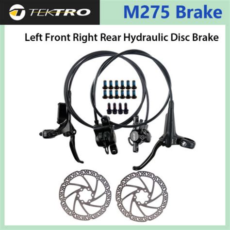Tektro Hd M275 Hydraulic Disc Brake Mtb Left Front Right Rear Brake