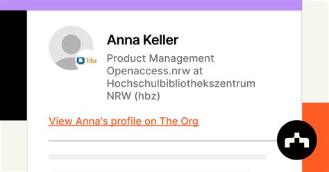 Anna Keller Product Management Openaccessnrw At