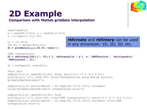 PPT Interpolation And Approximation Using Radial Base Functions RBF PowerPoint Presentation