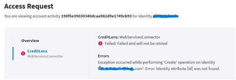 Error Encountered During Account Creation Via Web Service Connector ISC Discussion And