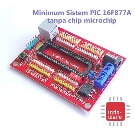 Jual Minimum Sistem PIC F A PIC F A Tanpa Chip Microchip System Minimum Kota Semarang