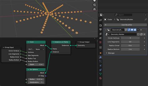 Geometry Nodes How To Create Mesh Lines From Origin To Vertex Points
