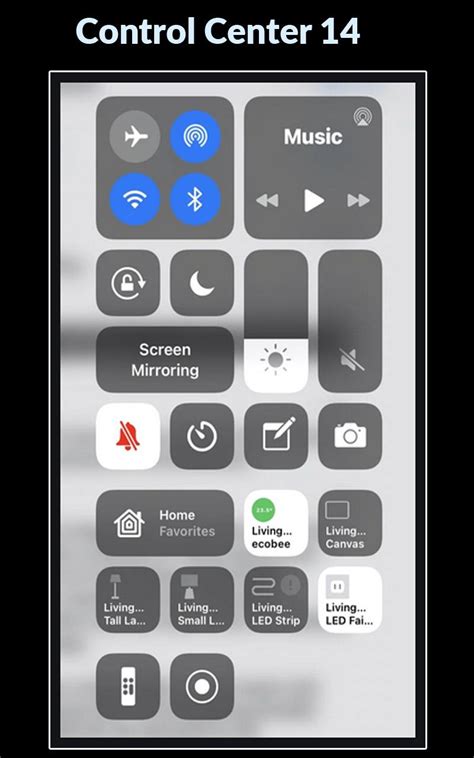Control Center Ios 14 Apk Voor Android Download