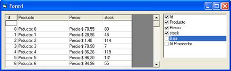 Ocultar Columnas En Un Msflexgrid