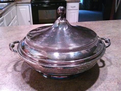 Silver Casserole With Glass Insert Collectors Weekly