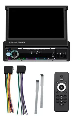 Sem Fio Tela Retrátil Estéreo Do Carro Mp5 Player Montagem
