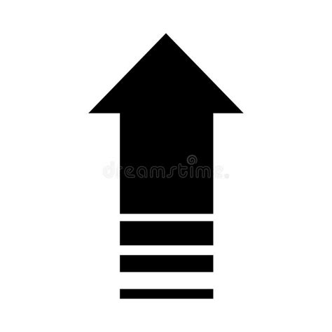 Dashed Arrow Symbol Stock Vector Illustration Of Simple 360446095