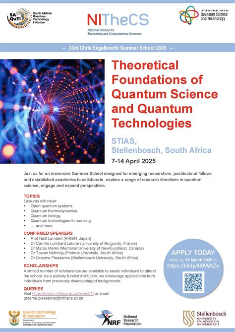 Theoretical Foundations Of Quantum Science And Quantum Technologies Theoretical Foundations Of Quantum Science And Quantum Technologies