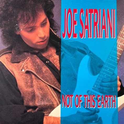 Original 88 Vinyl Joe Satriani Not Of This Earth Record Album 80s