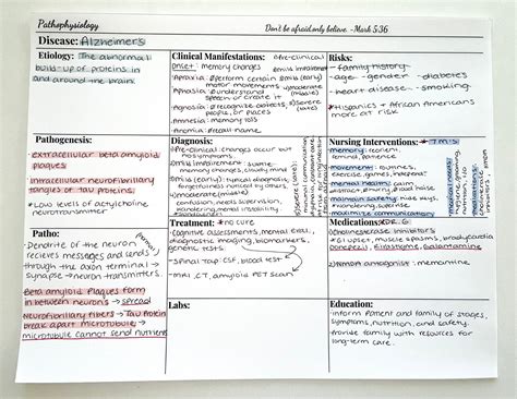 Pathophysiology Concept Map Blank Concept Map For Nursing Students