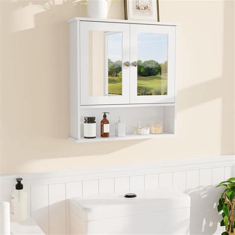 Latitude Run® 222 Wall Mount Mirror Medicine Cabinet Waterproof Oak