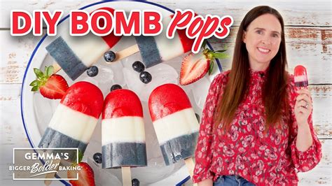 Homemade Rocket Pops Popsicles Recipe 🚀 Youtube