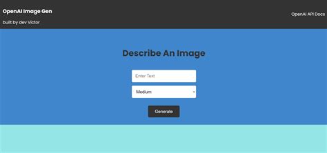 Github Victoroyoma Openai Image Generator
