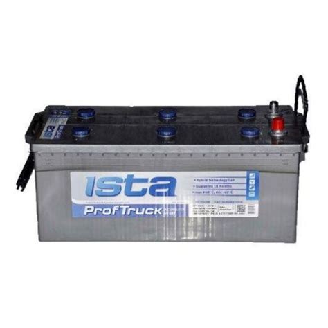 Автомобильный аккумулятор Ista 6-СТ 190Ah L+ 1150A Prof Truck купить с ...