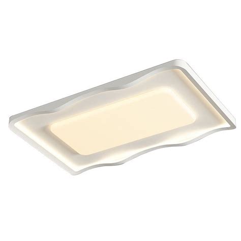 Led Ceiling Light Acrylic Rectangular Ceiling Lamp For Living Dining Room