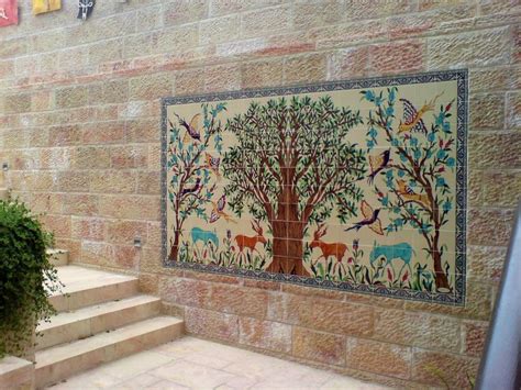 Outdoor Ceramic Tile And Ceramic Tile Landscape Mural