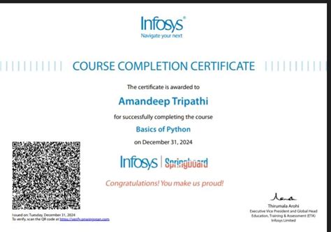 🎉 Excited To Share That Ive Completed The Basics Of Python Course On