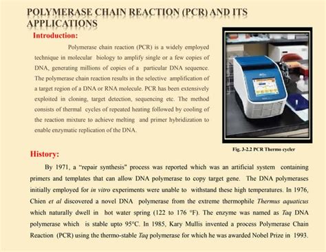 Polymerase Chain Reaction Pptx