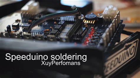 Speeduino Rev20 Board Soldering Custom Ecu On Arduino Developed By