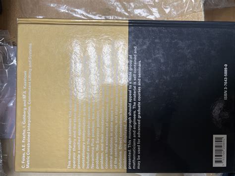 Metric Constrained Interpolationcommutant Lifting And 70583361