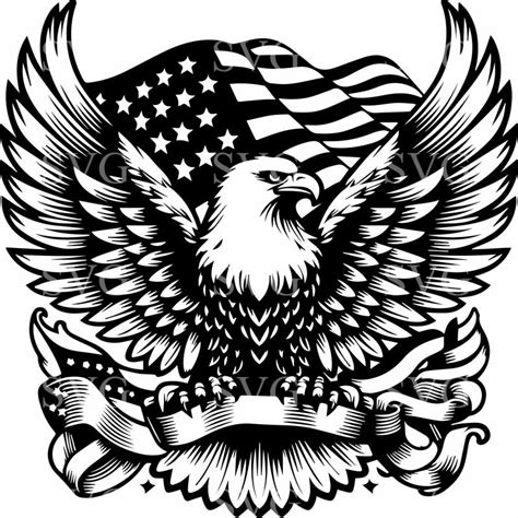 Eagle Svg Etsy