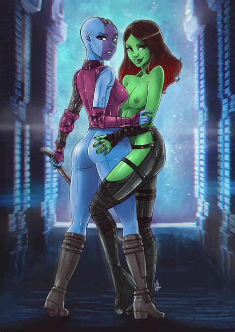 Gamora And Nebula Pic