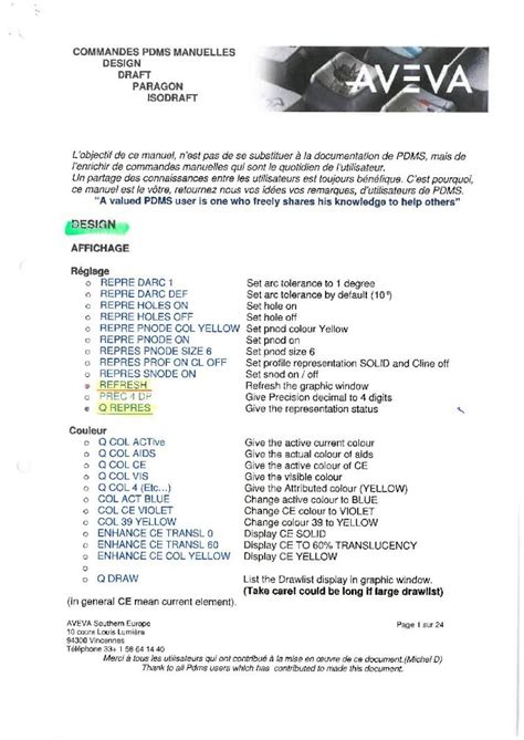 Pdf Pdms Commands 3 Dokumentips
