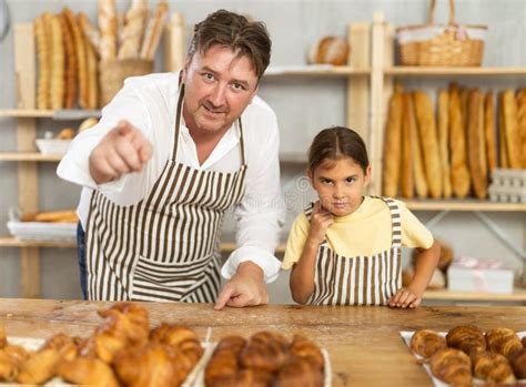 Uncle And Girl Are Laughing Having Fun Doing Prank In Trading Floor