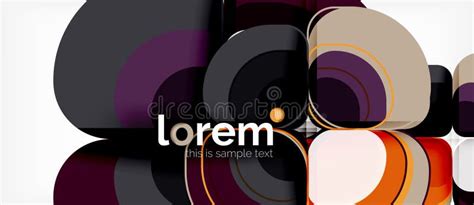 Geometric Modern Abstract Background Stock Vector Illustration Of