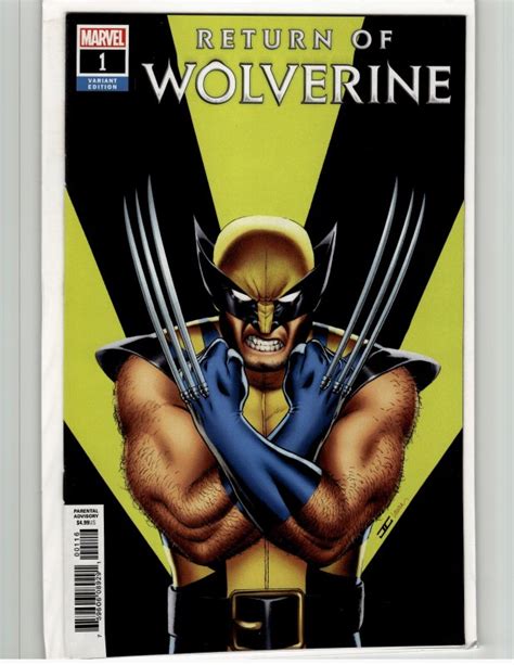Return Of Wolverine 1 Cassaday Cover 2018 Wolverine Comic Books