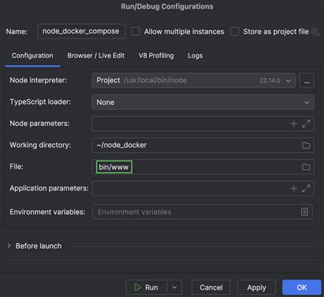 Configuring Remote Nodejs Interpreters Webstorm Documentation