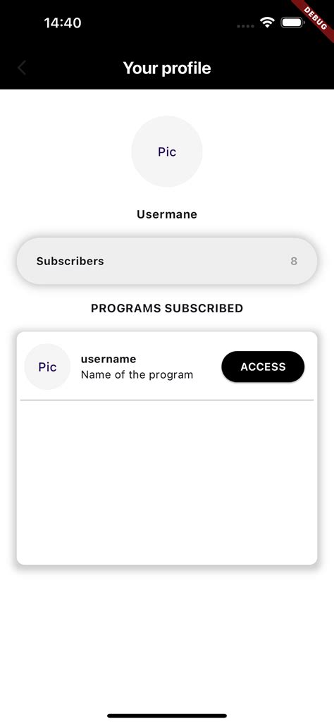 Flutter User Profile Doesnt Appear Twice Stack Overflow